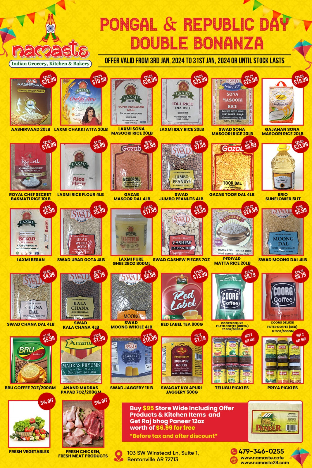 Namaste Indian Grocery, Kitchen & Bakery | Indian, Asian & middle east ...